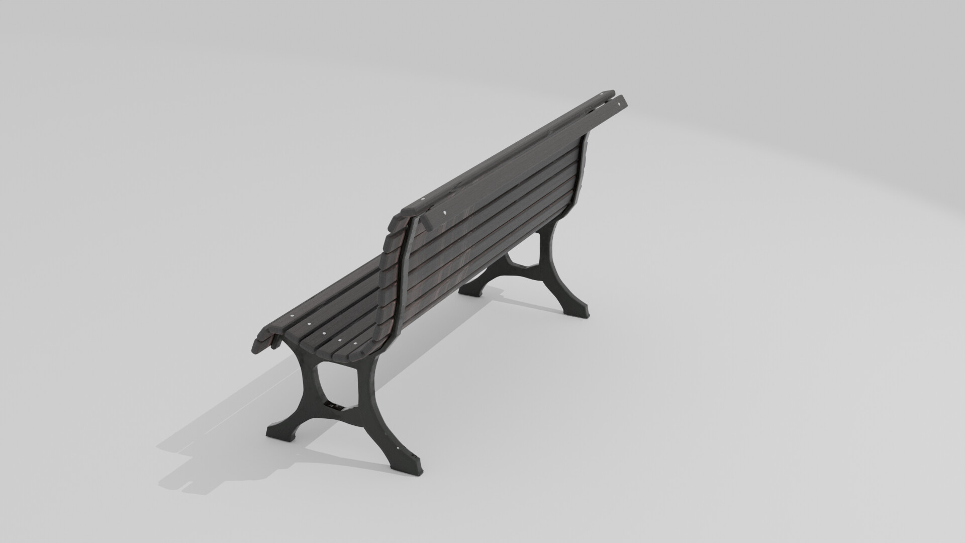 Nguyen Thien - Wooden Bench Free 3D Model