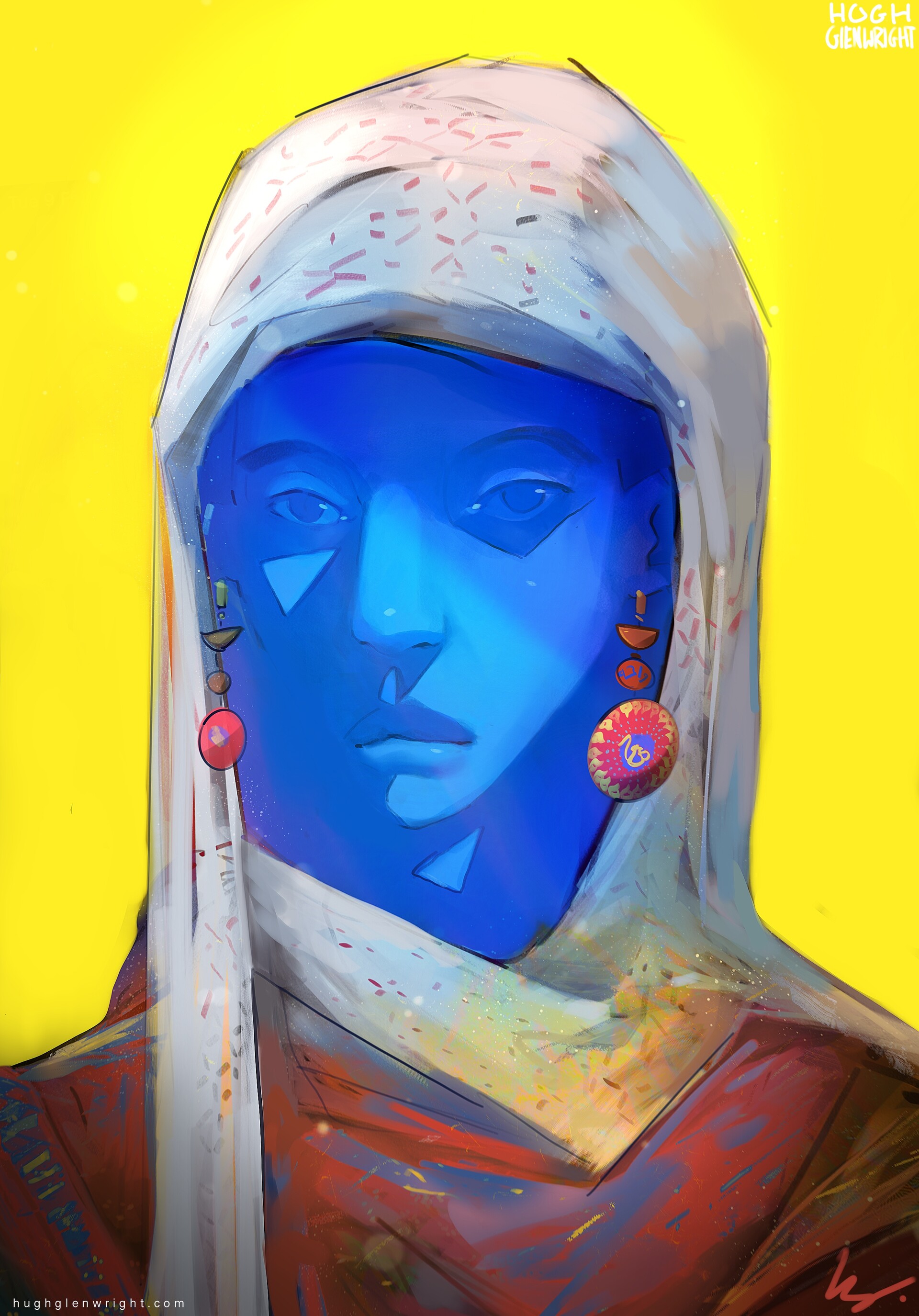 ArtStation - Portrait Color Study