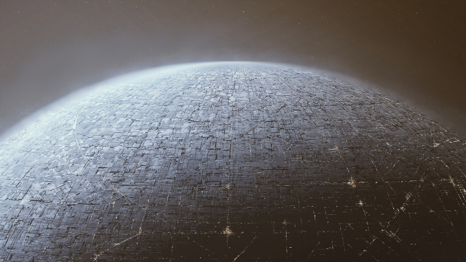 Paul Chadeisson - Foundation | Trantor space elevator