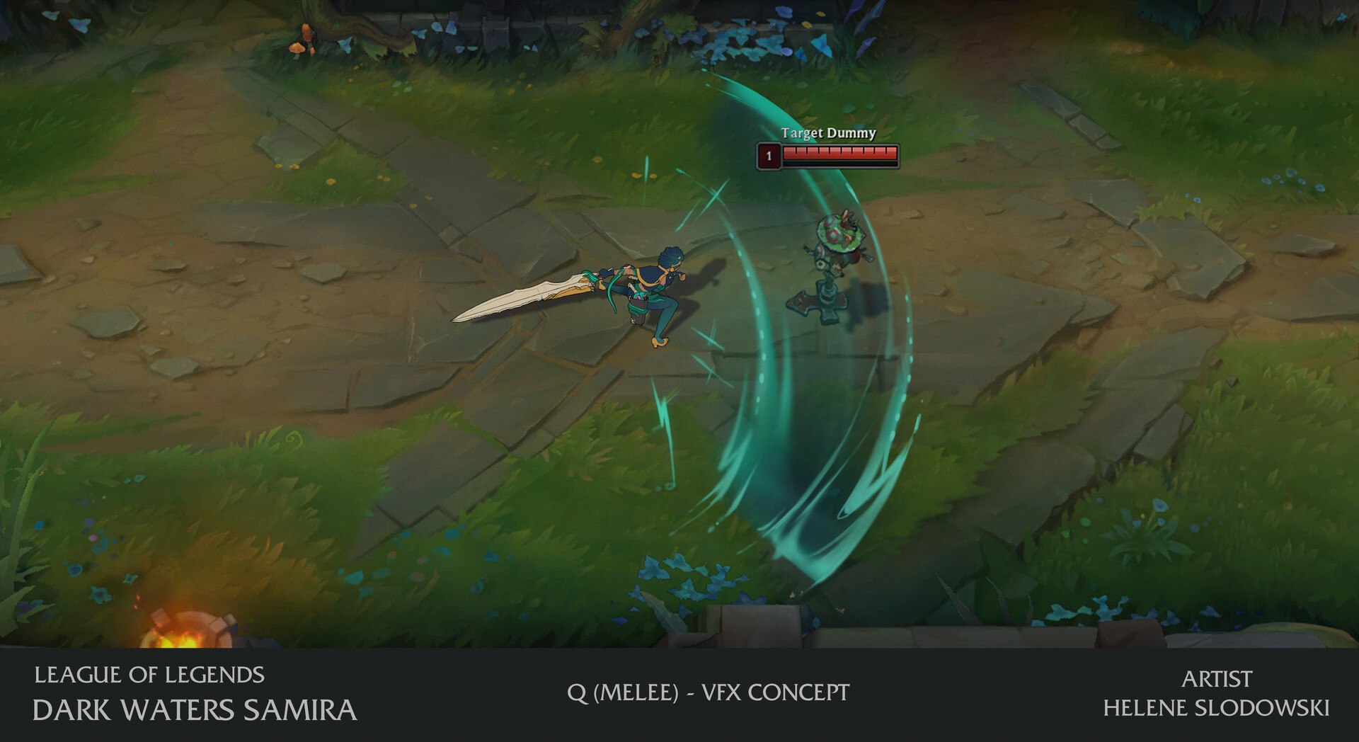 Helene Slodowski - Dark Waters Samira (Skin Concept)