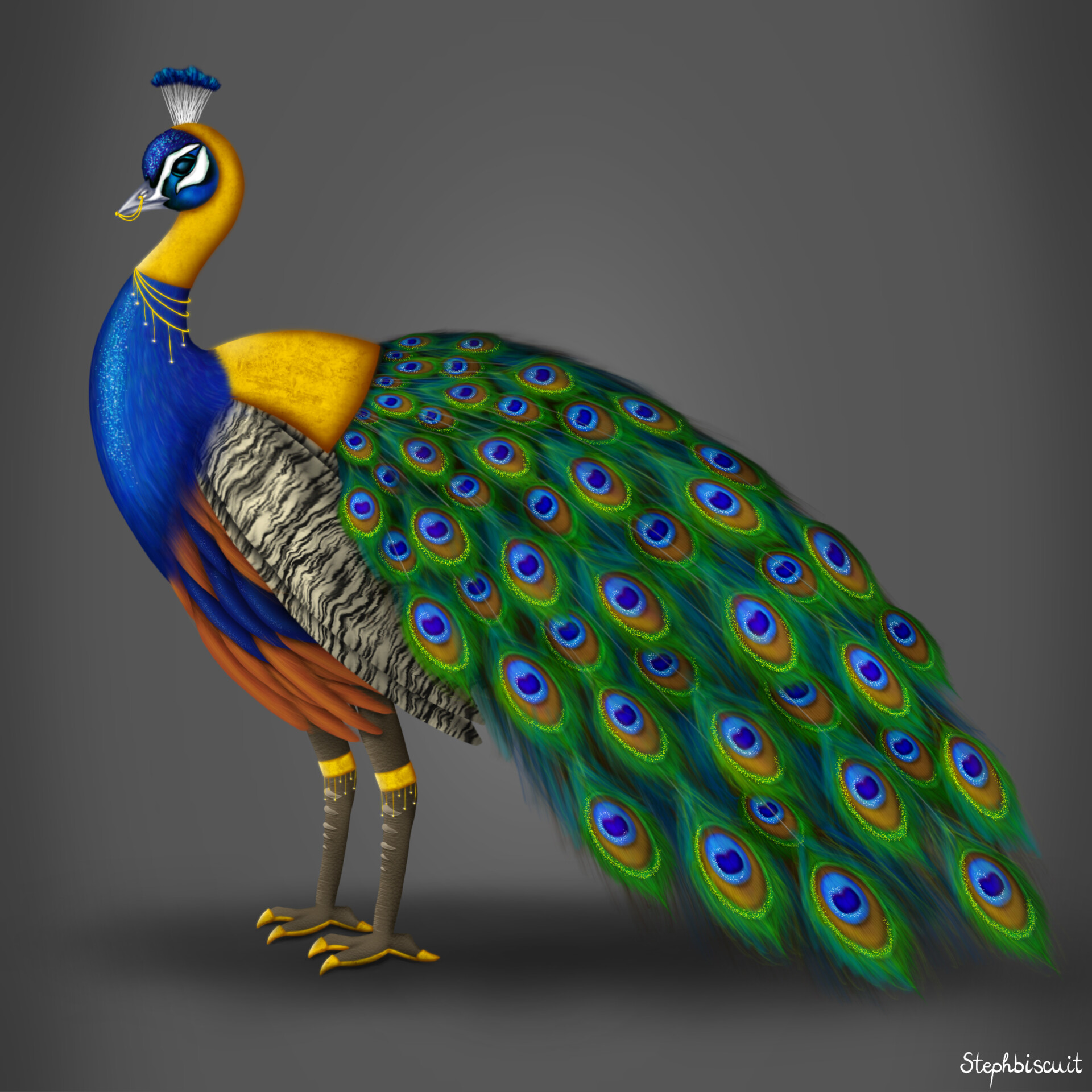 ArtStation - Peacock Character