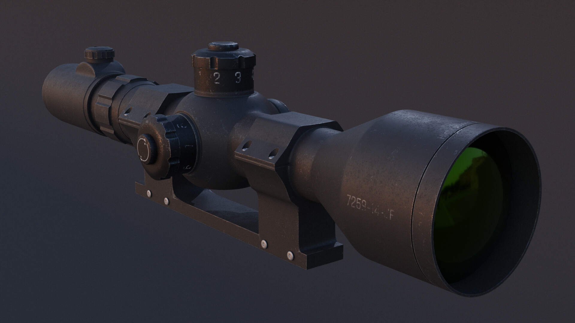 ArtStation - High powered scope