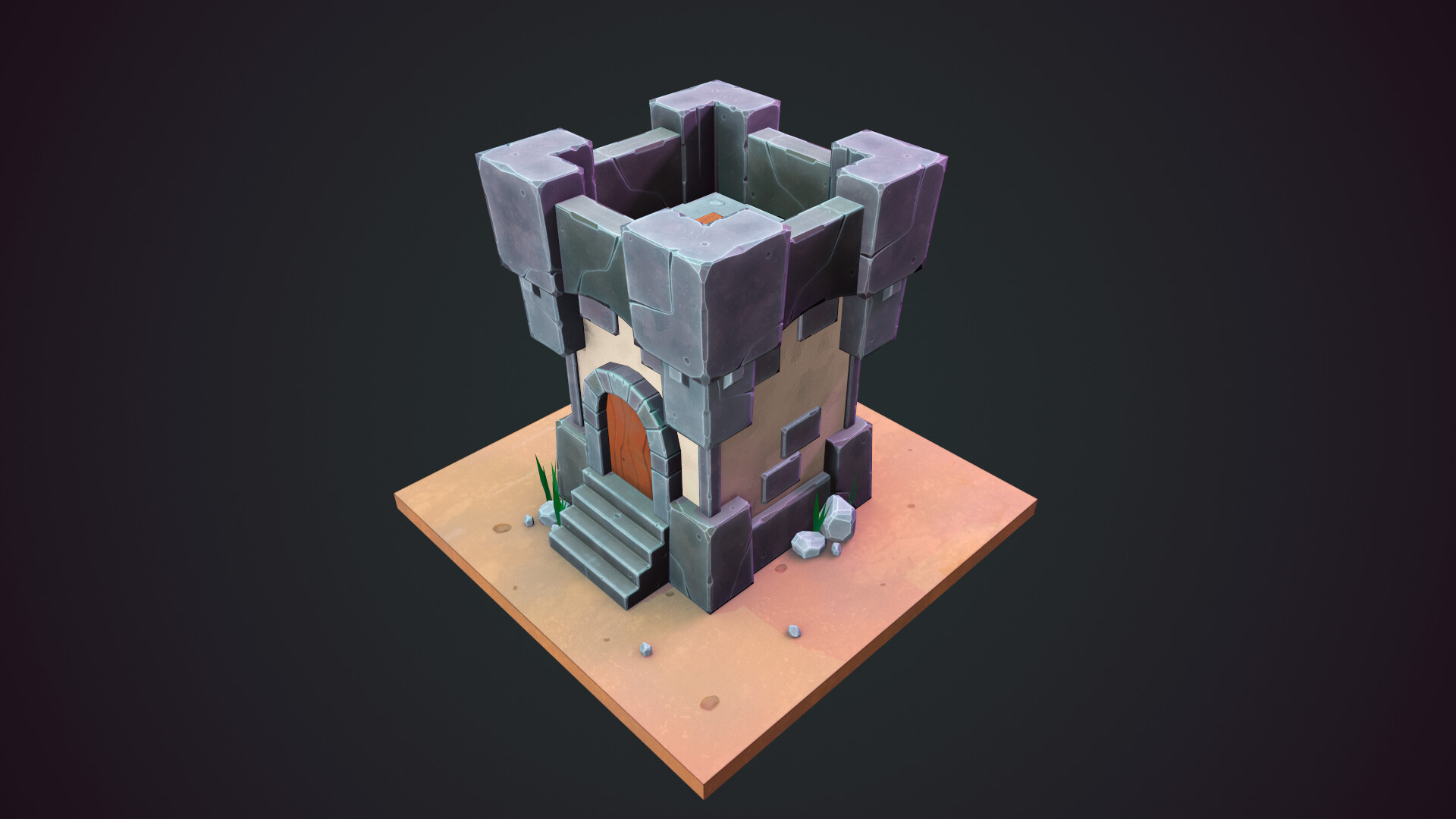 ArtStation - Simple tower