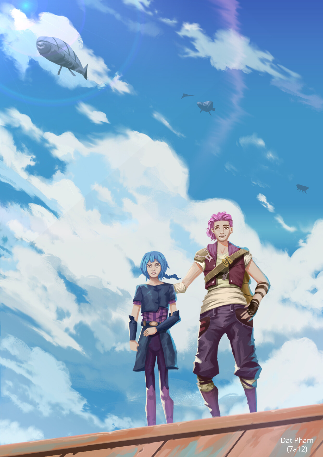 ArtStation - Arcane Fan art ( League of Legends)