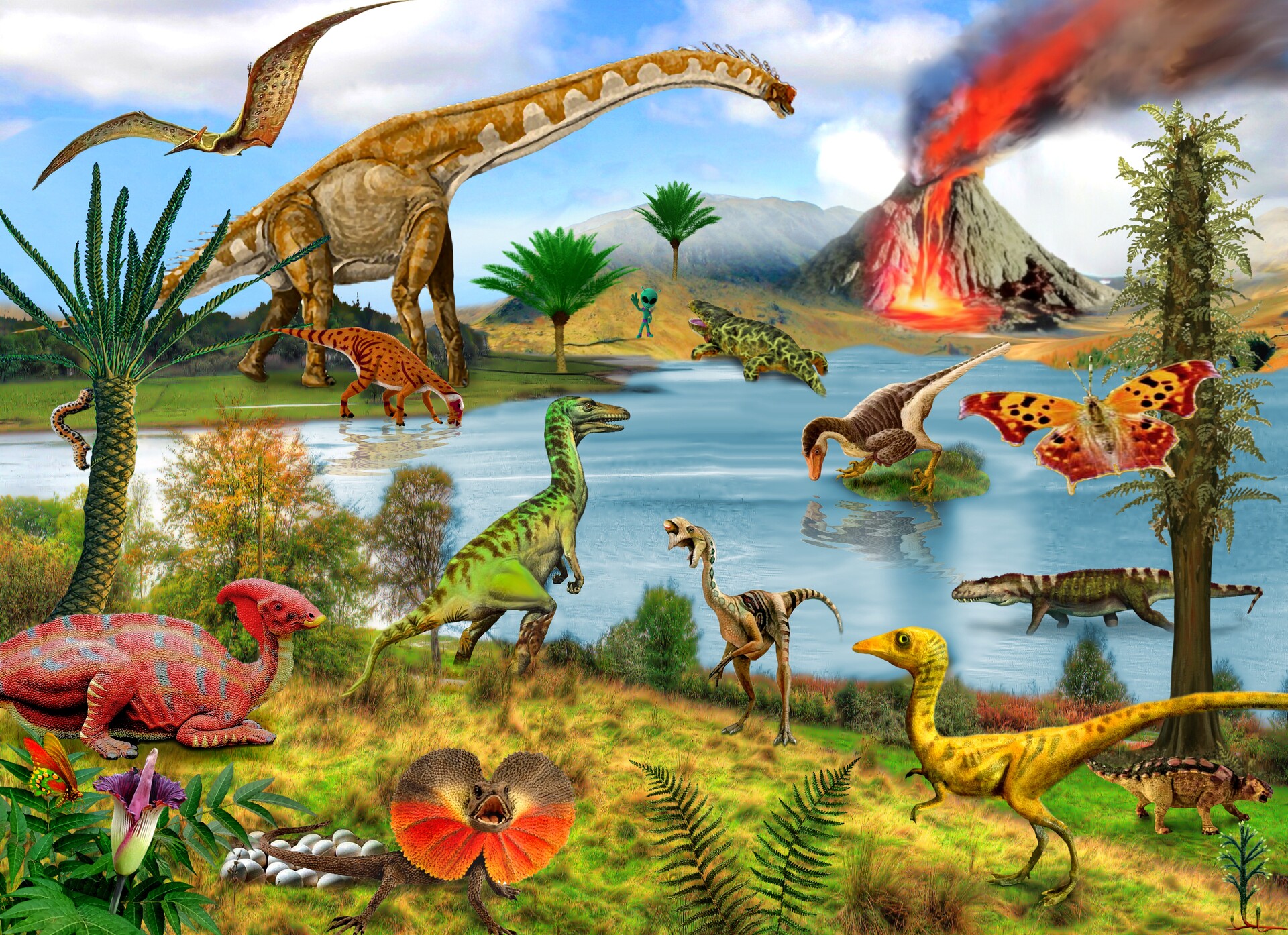 ArtStation - Dinosaurs Dinosaur world, Prehistoric world, Jurassic ...