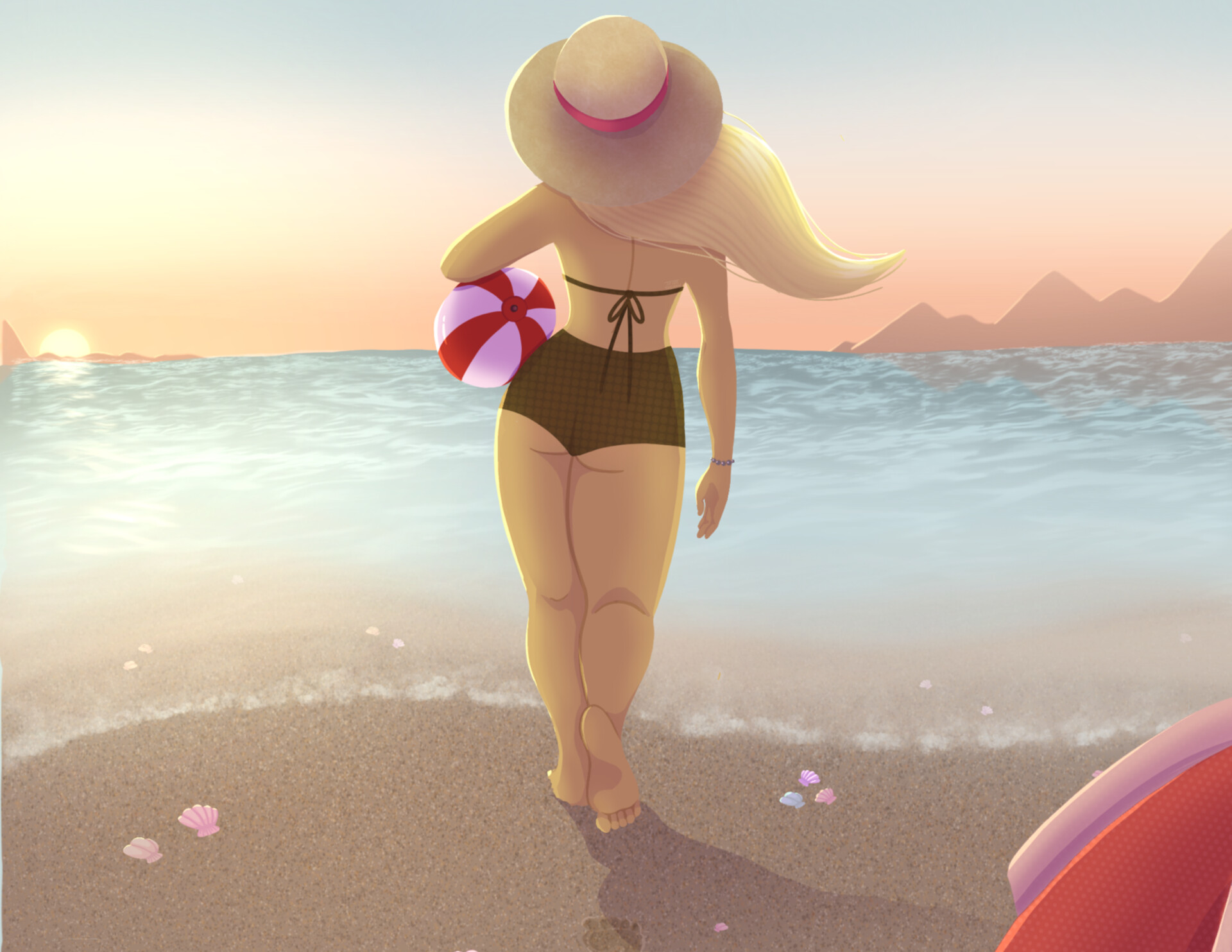 ArtStation - Beach Day