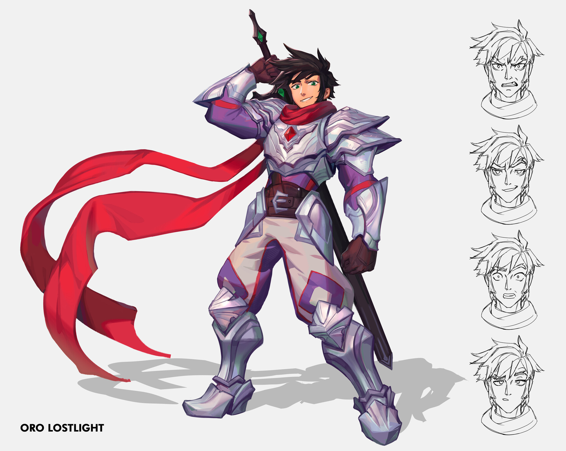 ArtStation - Orochi Vtuber Design Commission