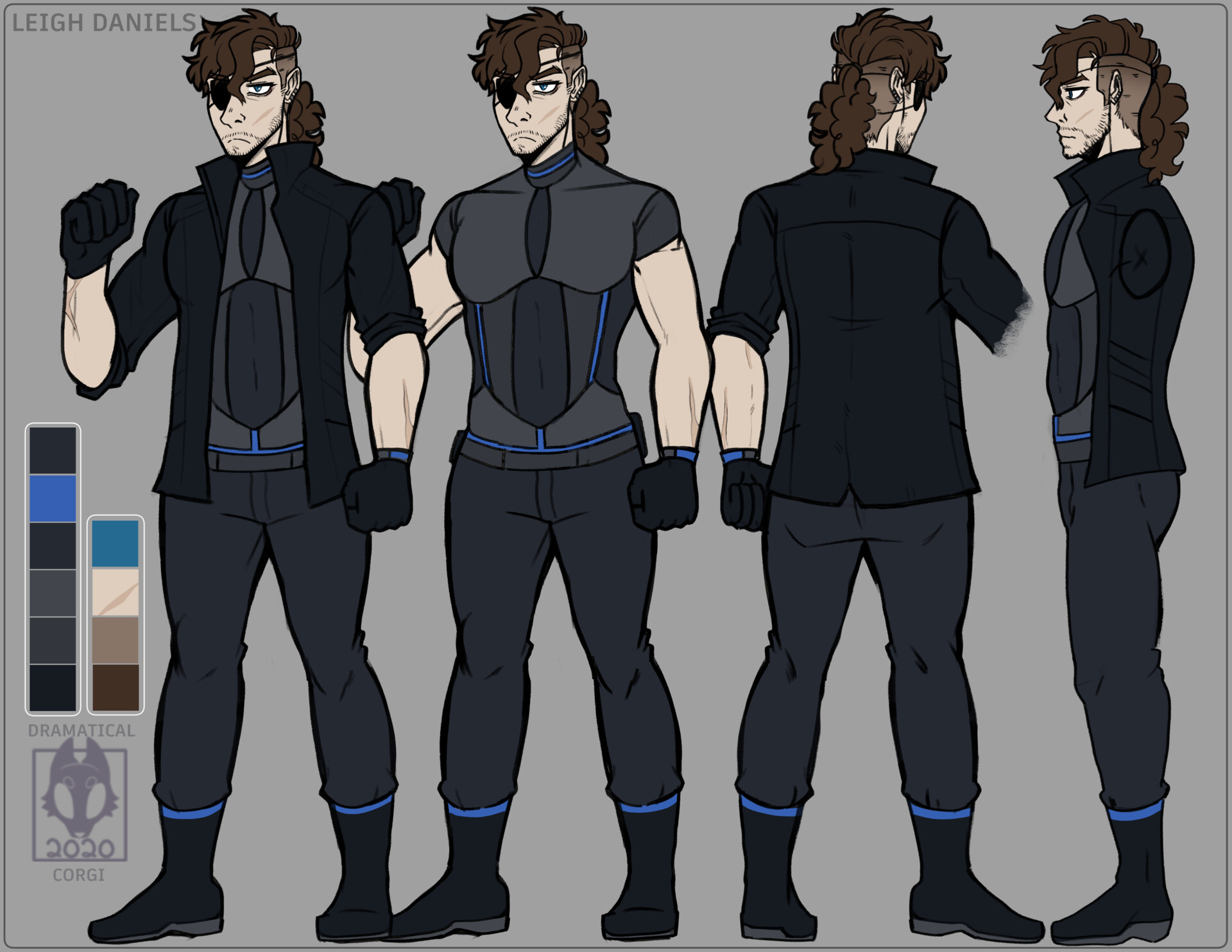 ArtStation - 2D Character Design - Leigh Daniels