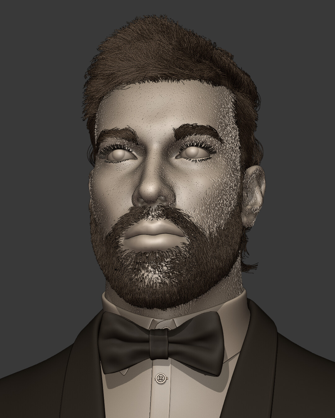 Simon Brokmann - 3D Art - Andrew Sendejo - Portrait