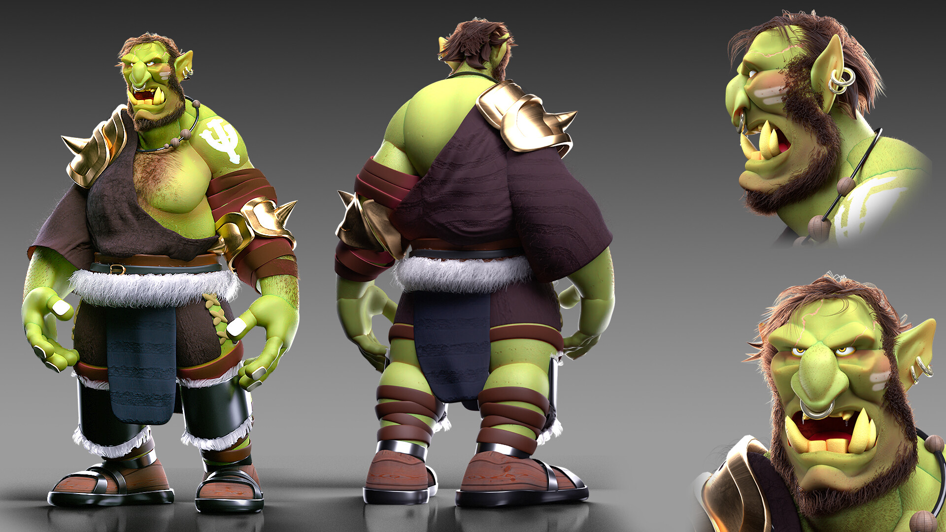 ArtStation - Orc Weaponsmith