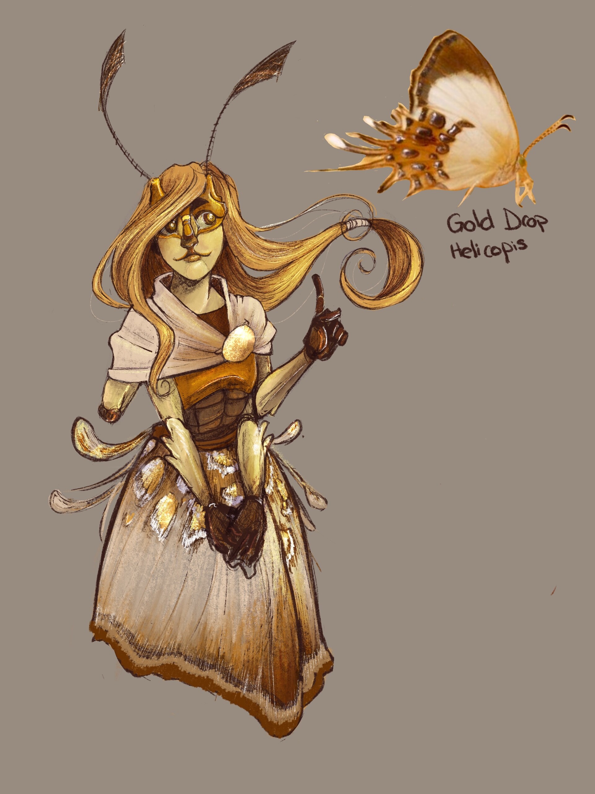 ArtStation - Gold Drop Helicopus