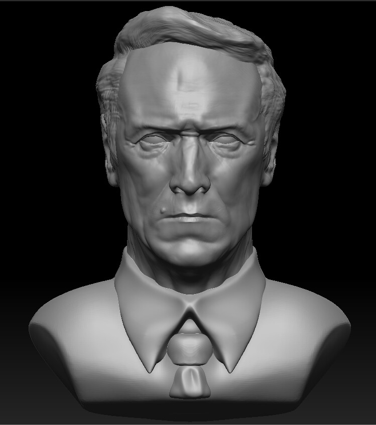Andrew Yan - Clint Eastwood Bust - Fall 2021