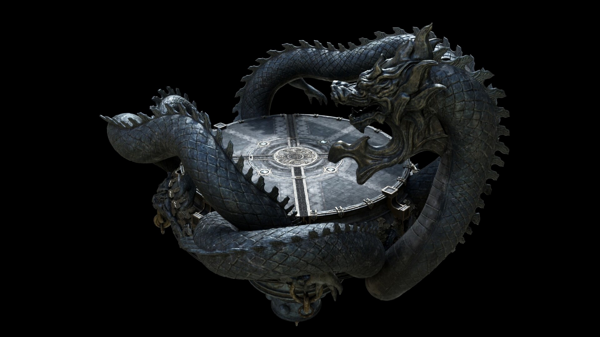 ArtStation - dragon Altar