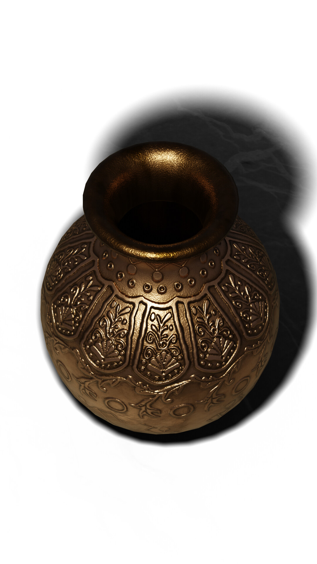 Suparna Chakraborty - Traditional Indian tribal art copper pottery