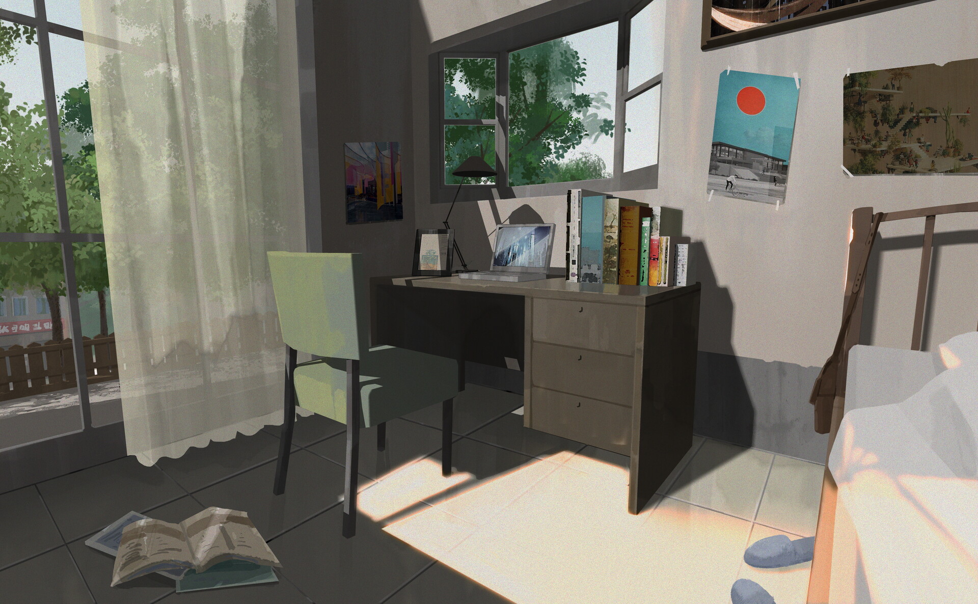 ArtStation - bedroom