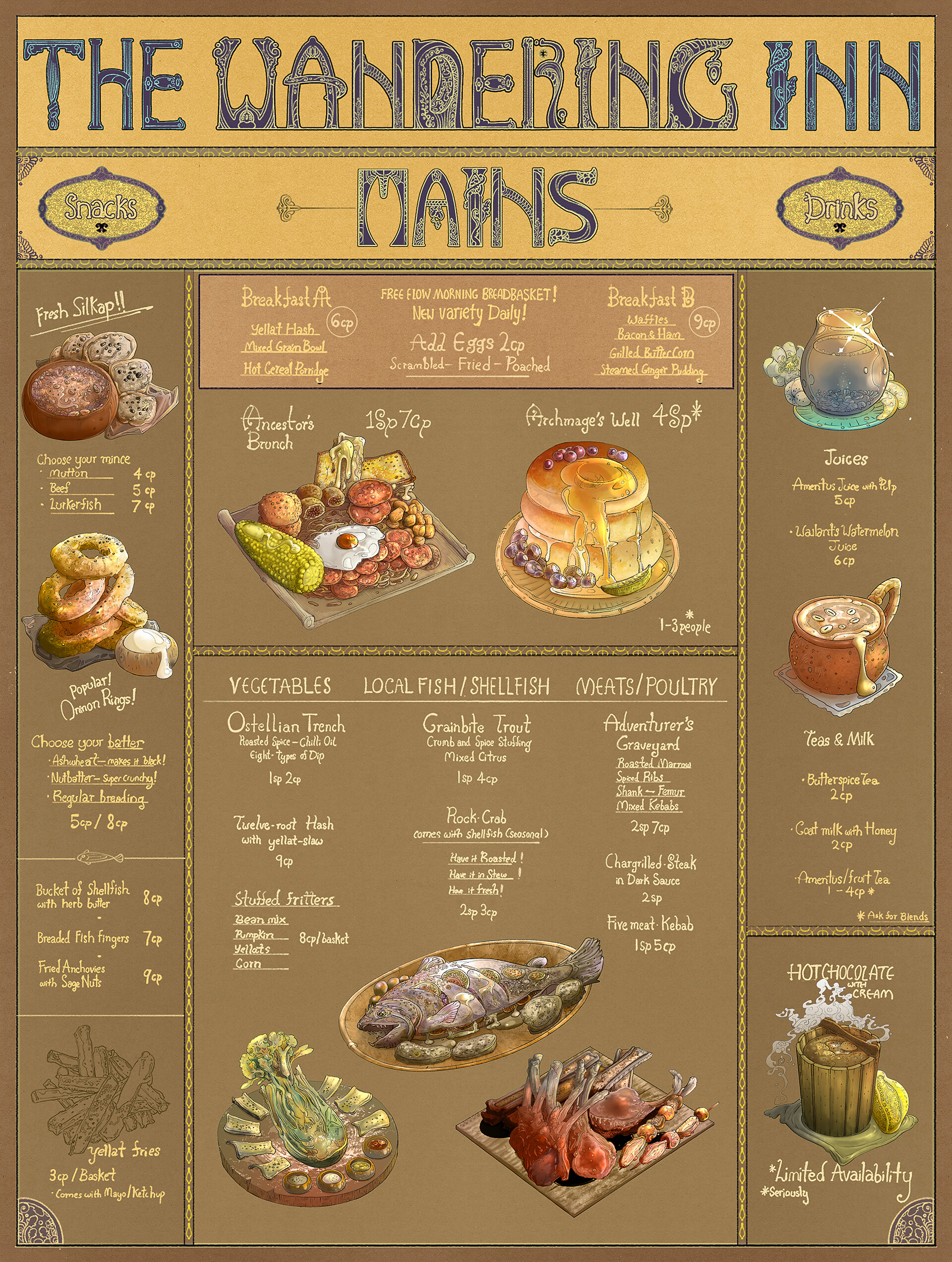 ArtStation - TWI Menus - Mains