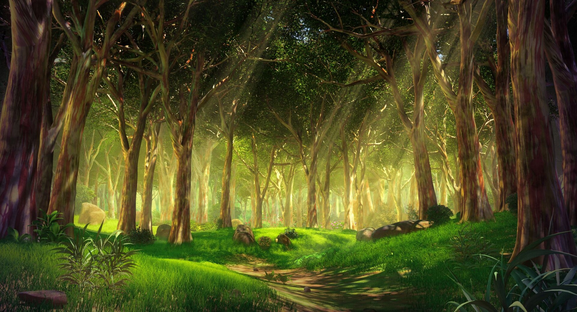 ArtStation - Background lookdev