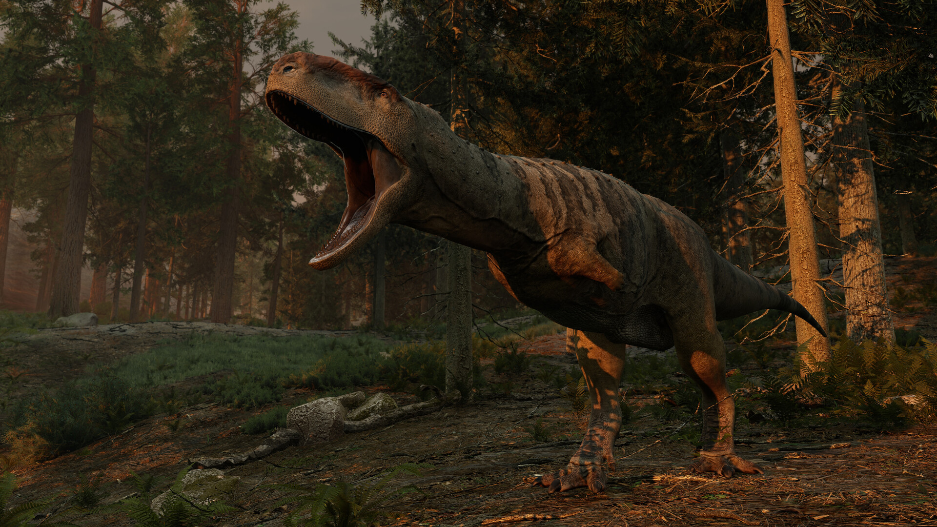 Pete Juujärvi - Rajasaurus narmadensis - Game Model