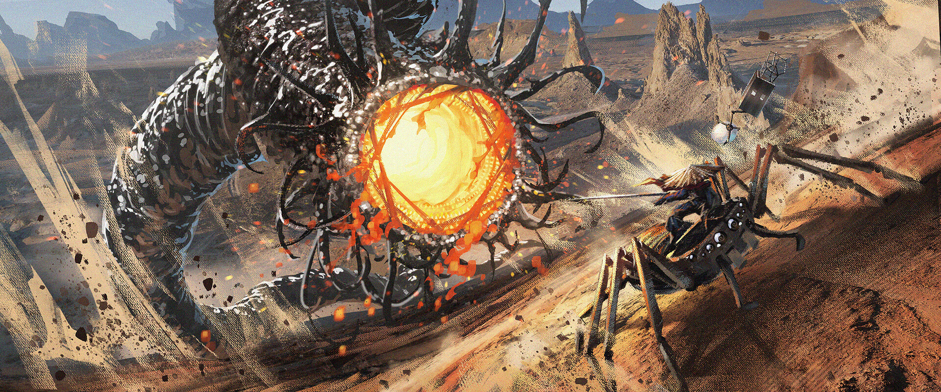 ArtStation - sand worm