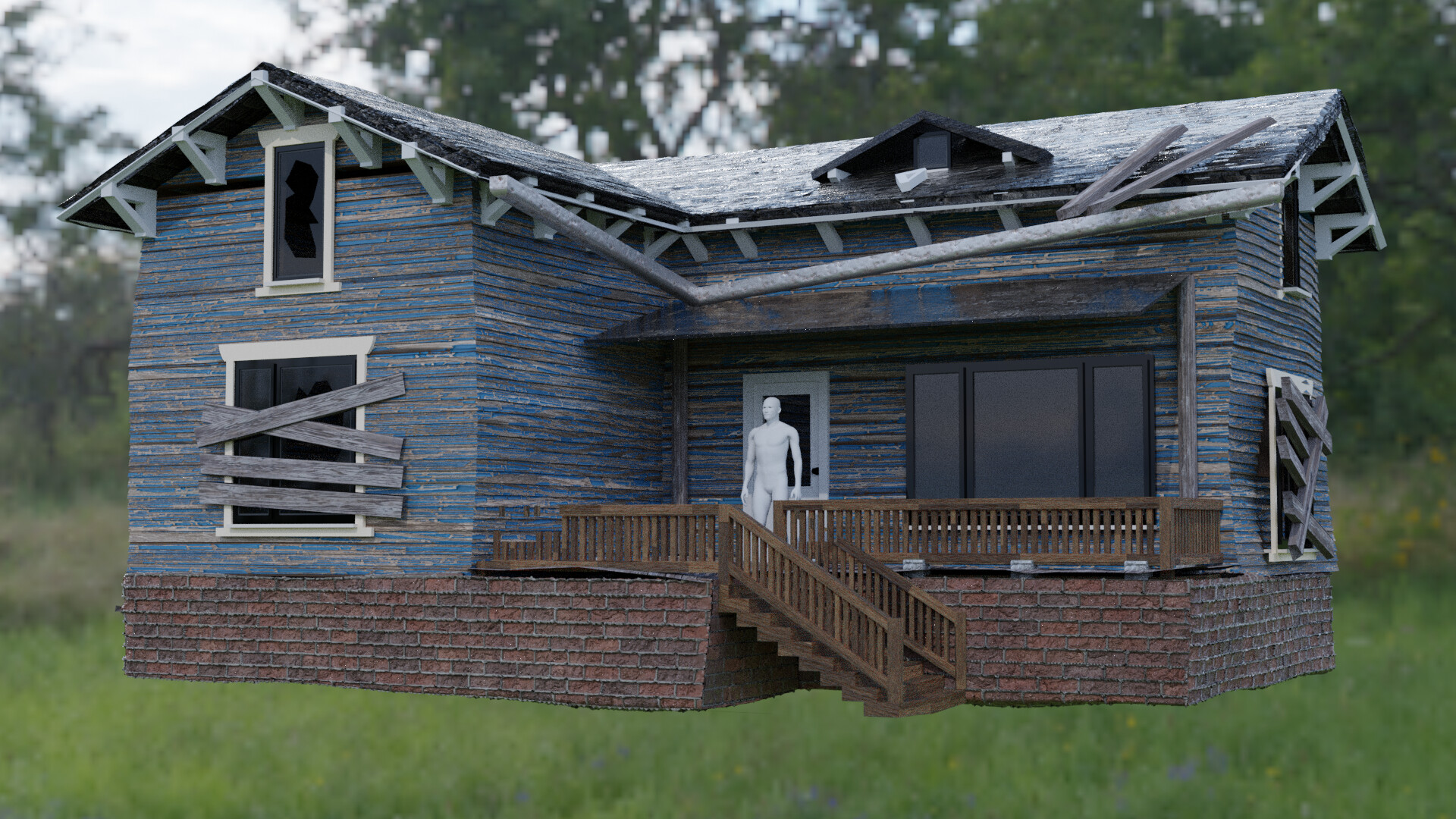 Ayan Mir - Game Environment : Abandoned house