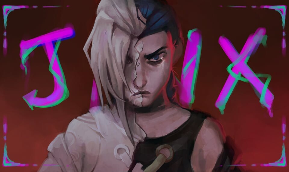 ArtStation - Jinx - LOL Fanart