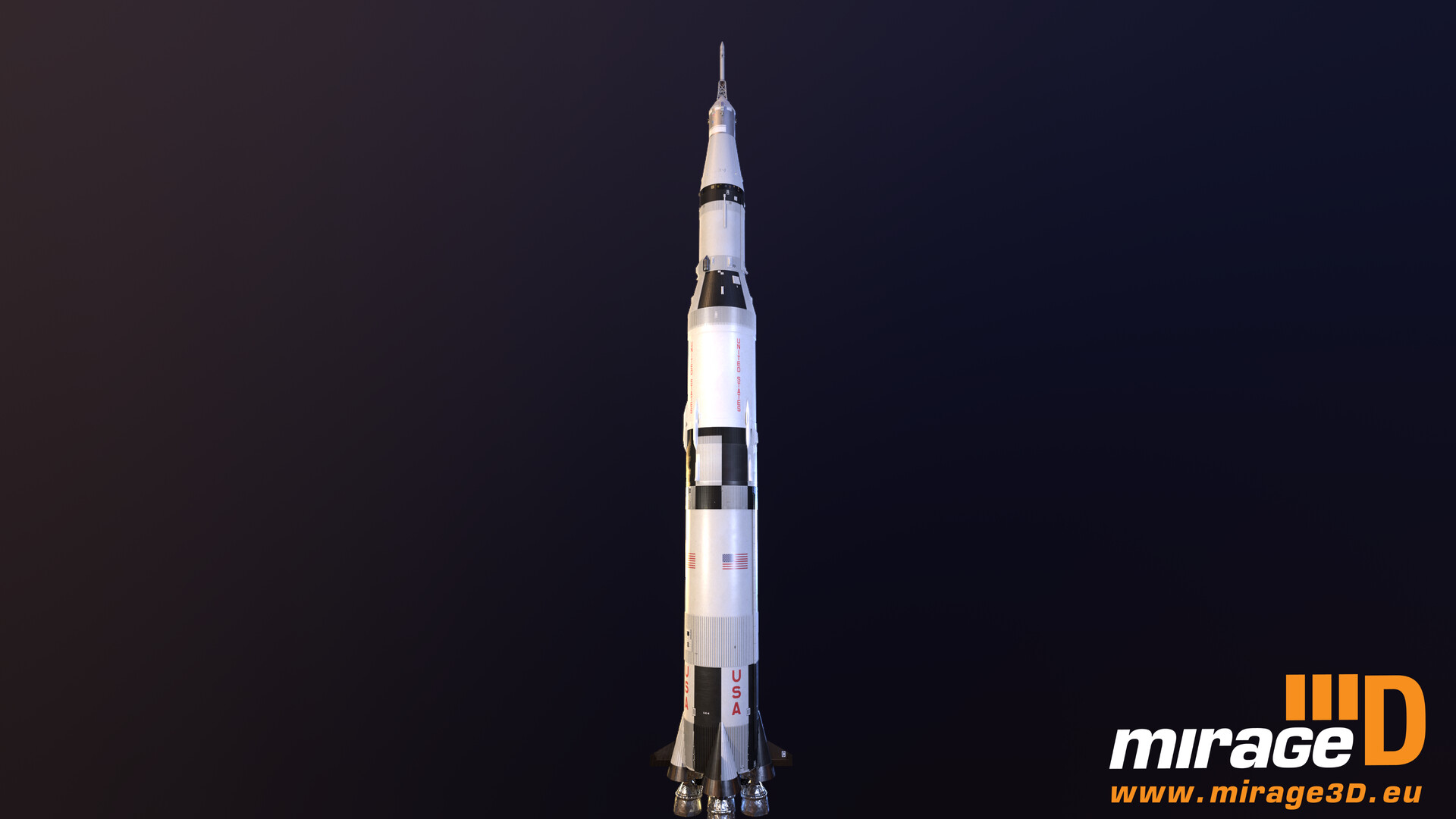 Alex Gajda - Saturn V - Instrument Unit- Appollo XI - Mission rocket