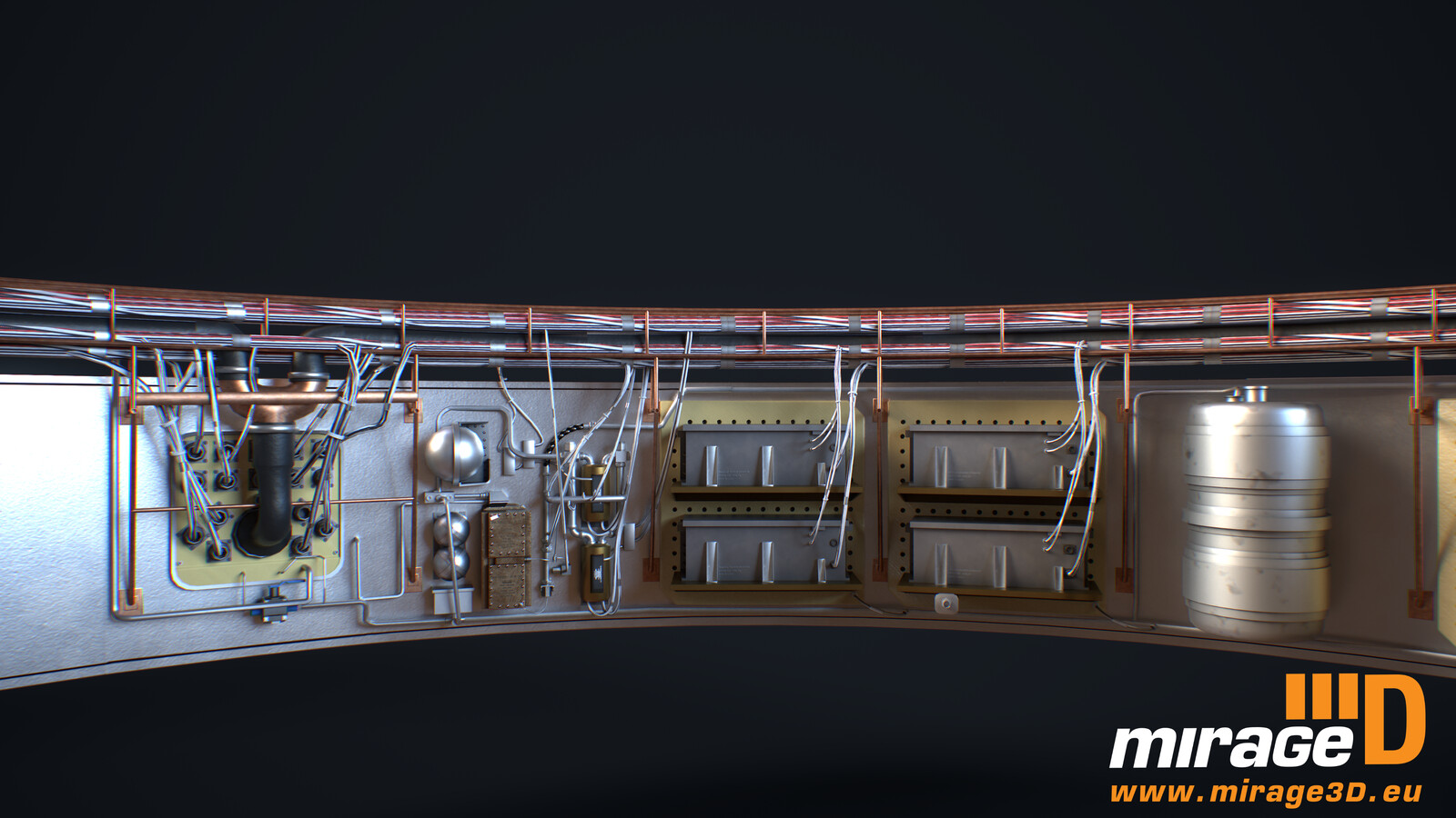 Alex Gajda - Saturn V - Instrument Unit- Appollo XI - Mission rocket