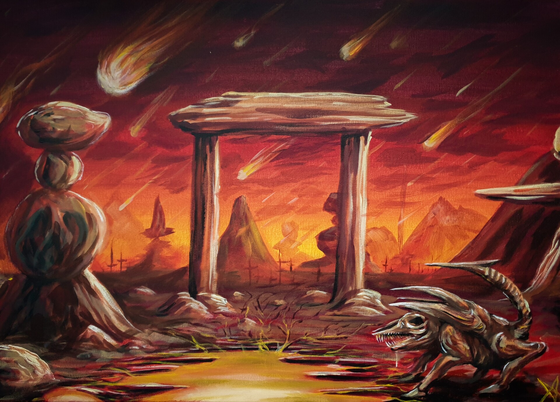 ArtStation - Hot as hell