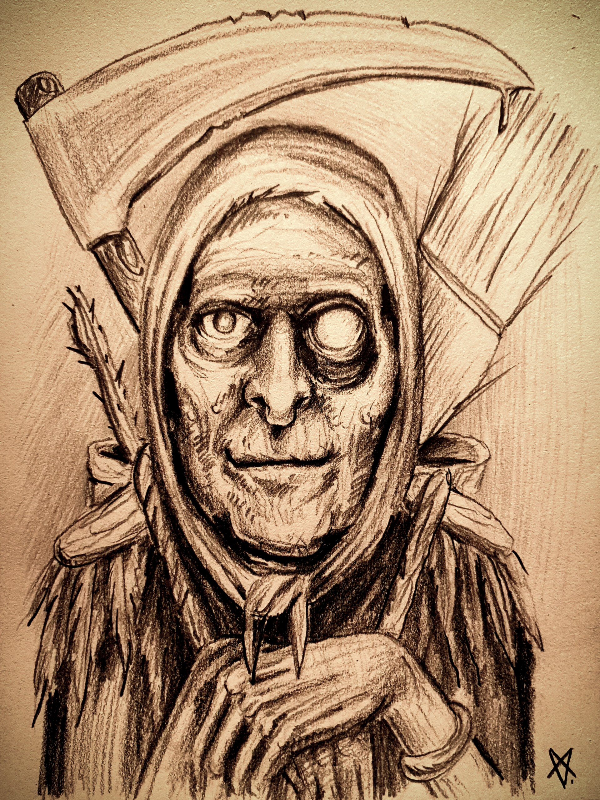 ArtStation - The old witch in the woods