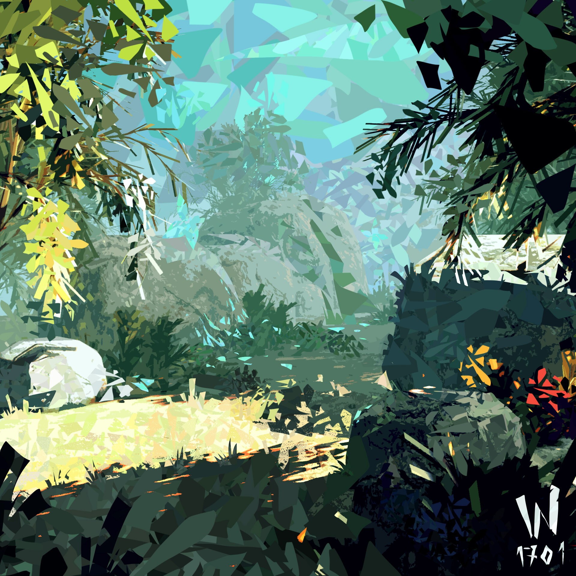 ArtStation - Sunny place