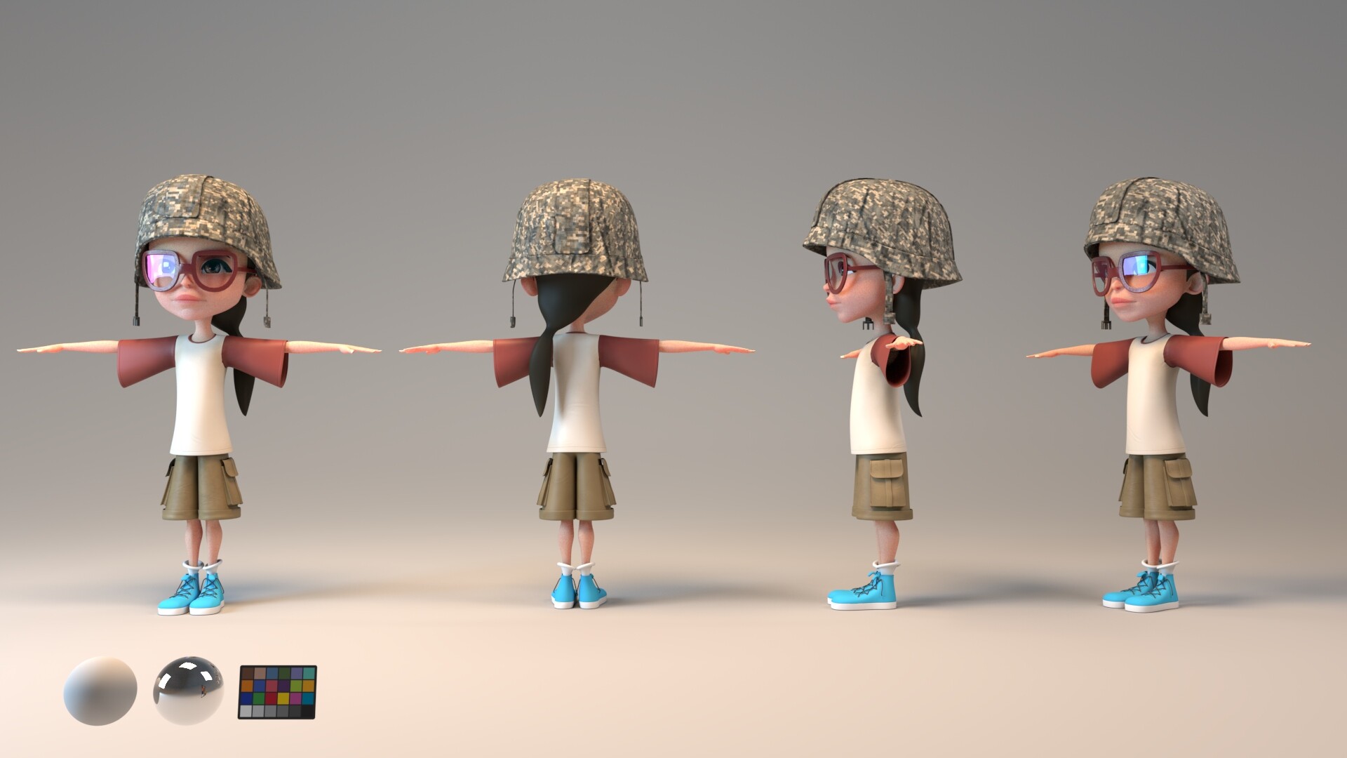 ArtStation - Girl Game Character