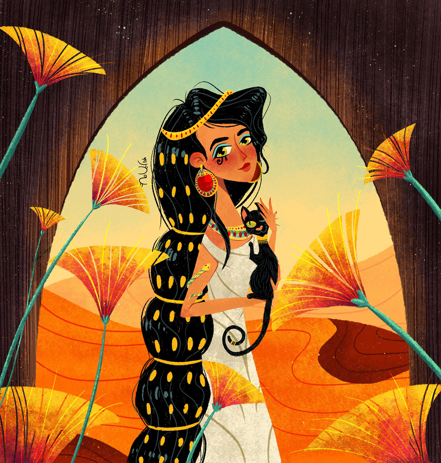 ArtStation - Egyptian princess