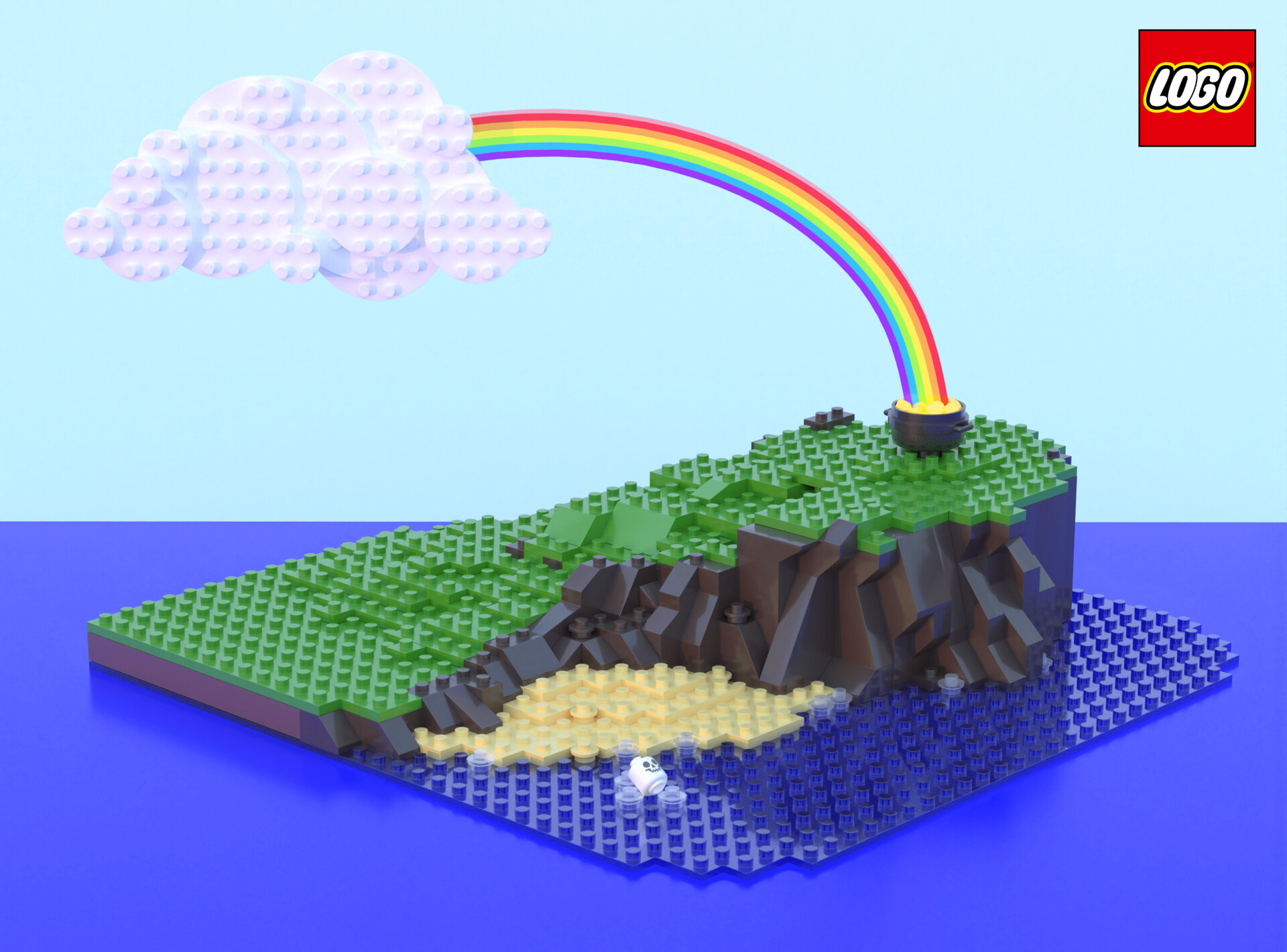 ArtStation - Lego Paradise (ou presque)