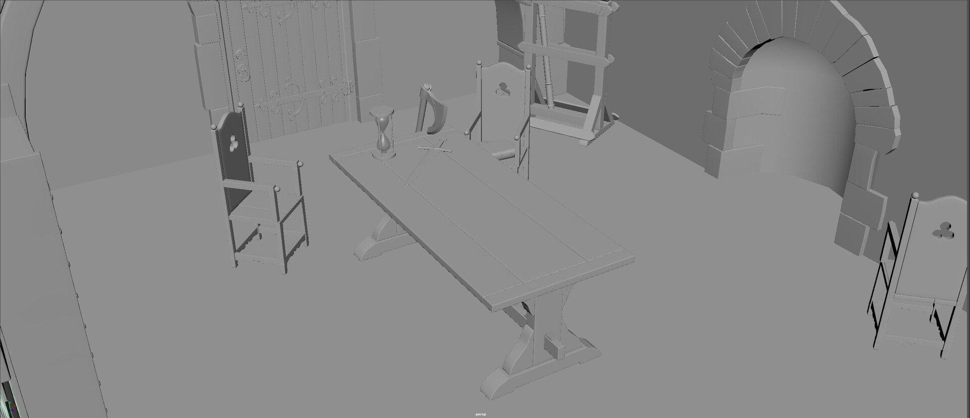 ArtStation - Mid-Evil/Fantasy Room Models