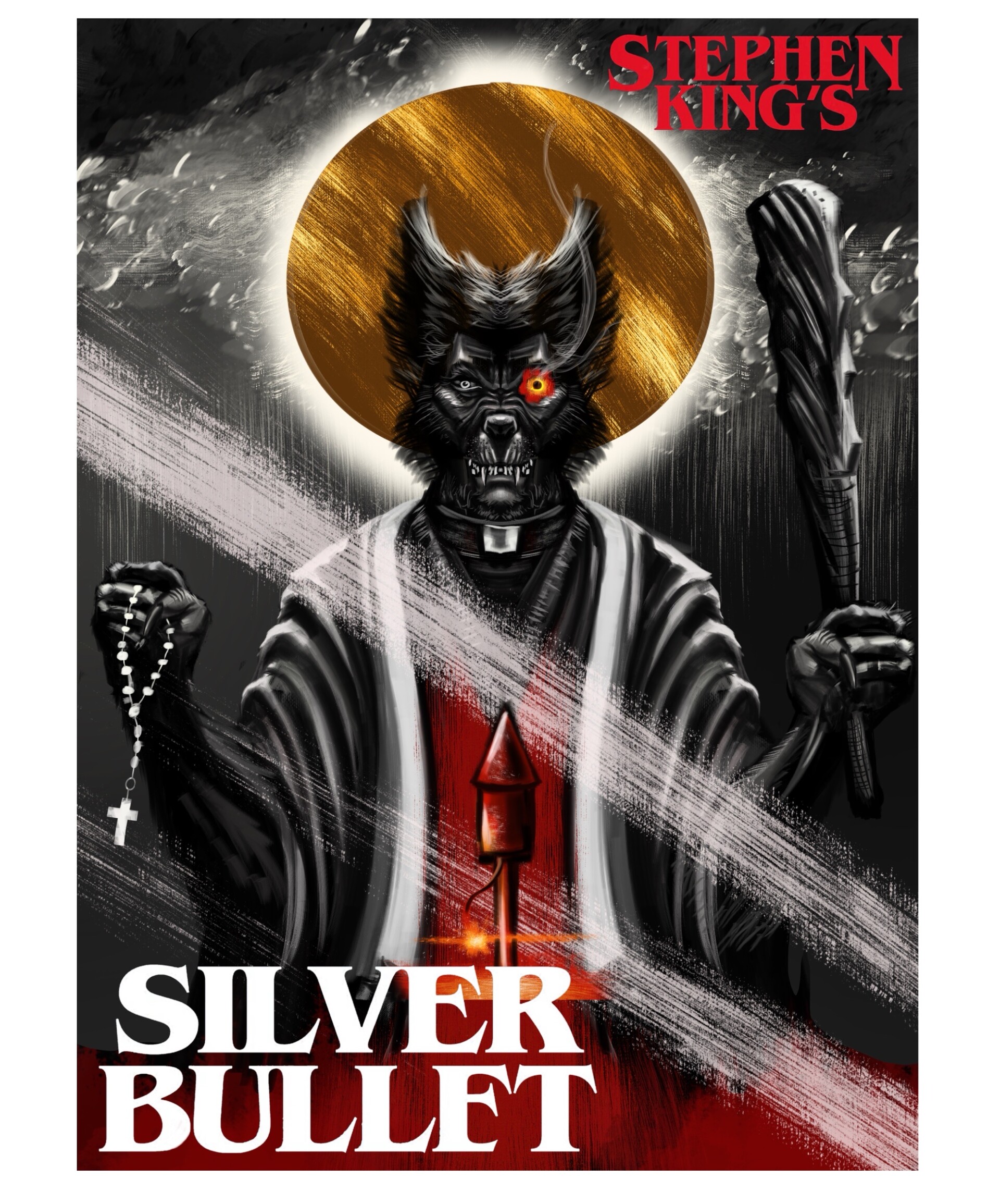 ArtStation - SILVER BULLET FAN MADE COVER