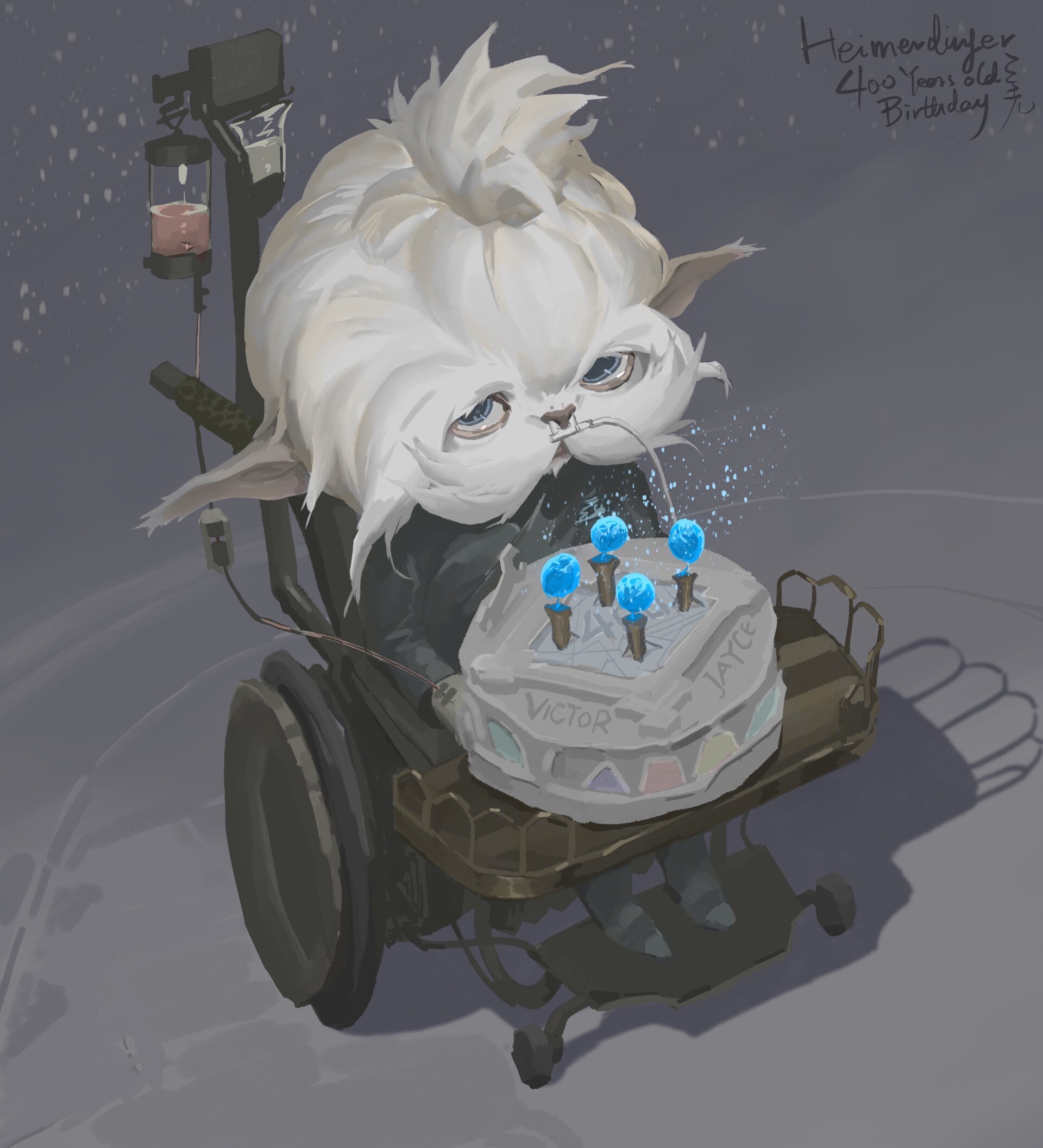 ArtStation - When Heimerdinger 400 years old