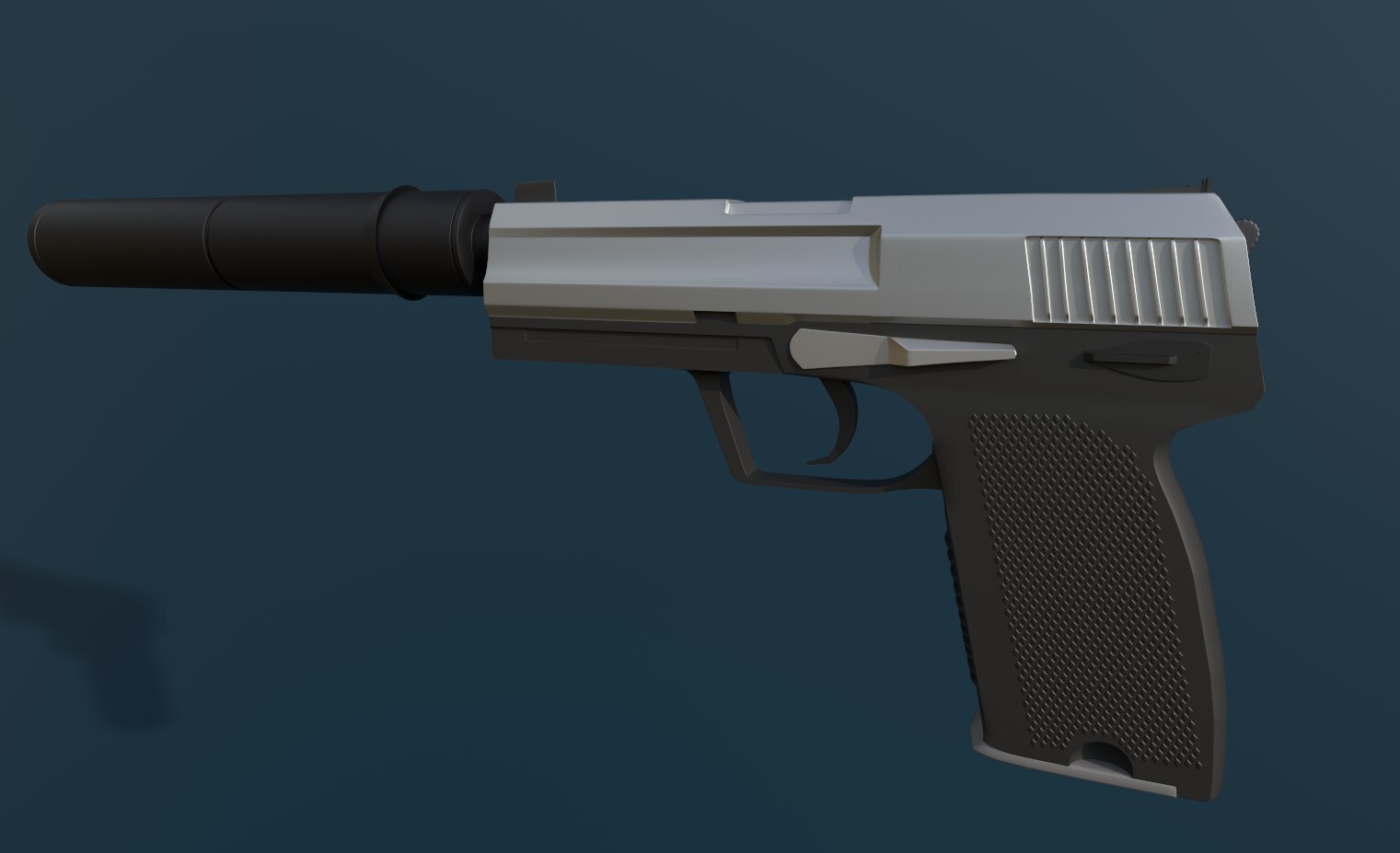 ArtStation - USP-S high poly model
