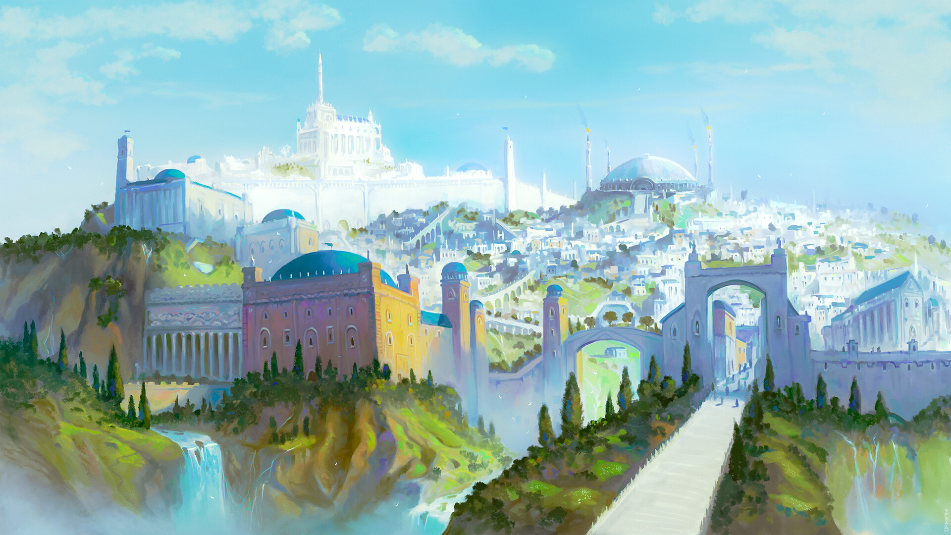 Ralph Damiani Art - Across Arda