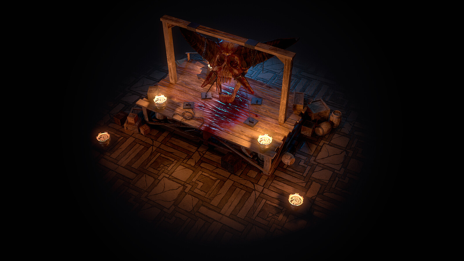 Armando Smaidi - Kitava's Skull - Path of Exile Fan art