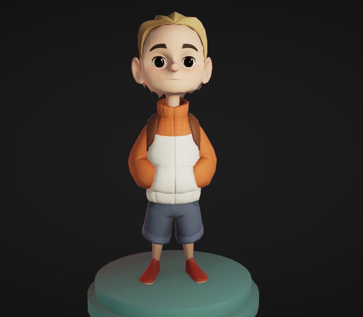 ArtStation - Boy Model from Luigi Lucarelli's Concept