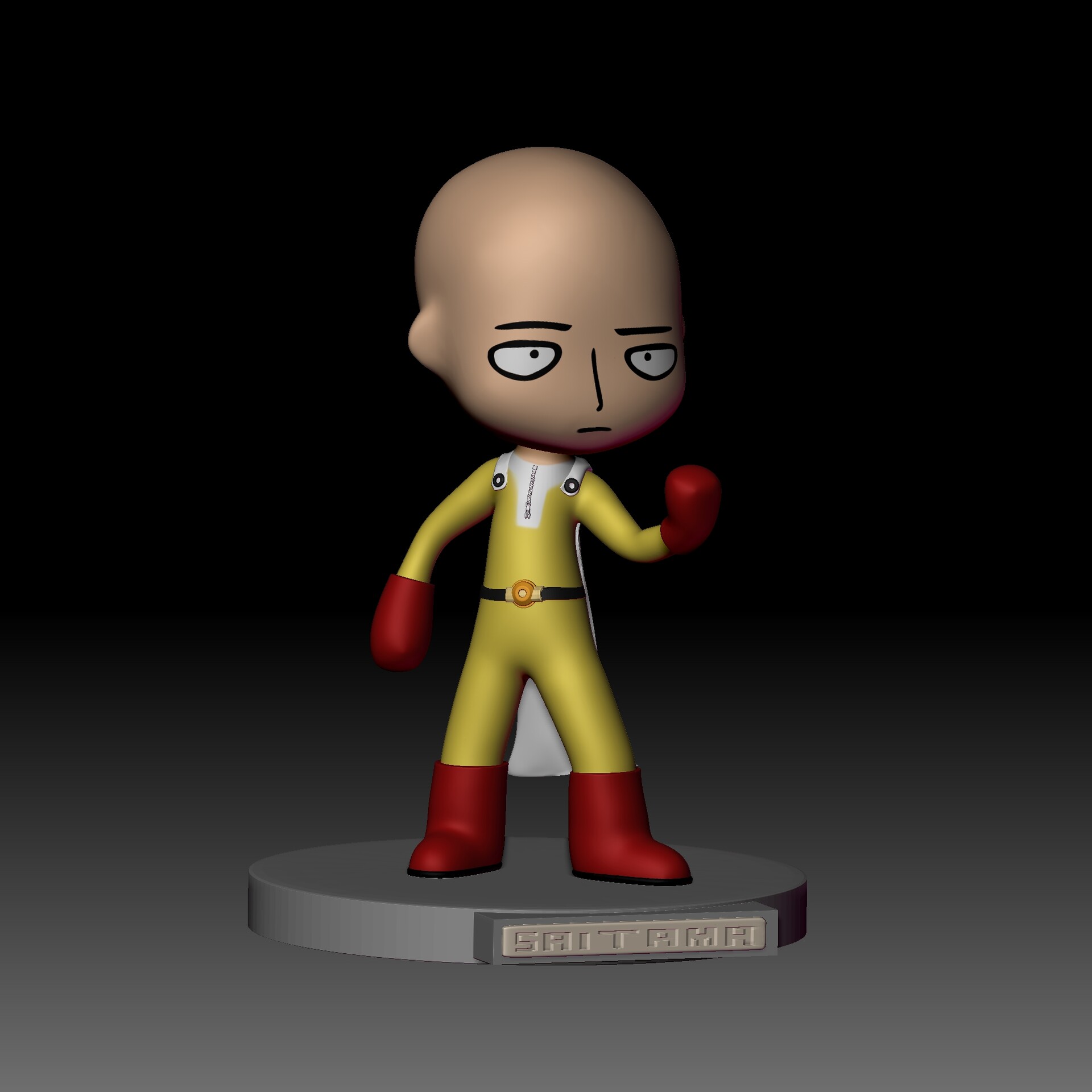 ArtStation - Chibi Saitama