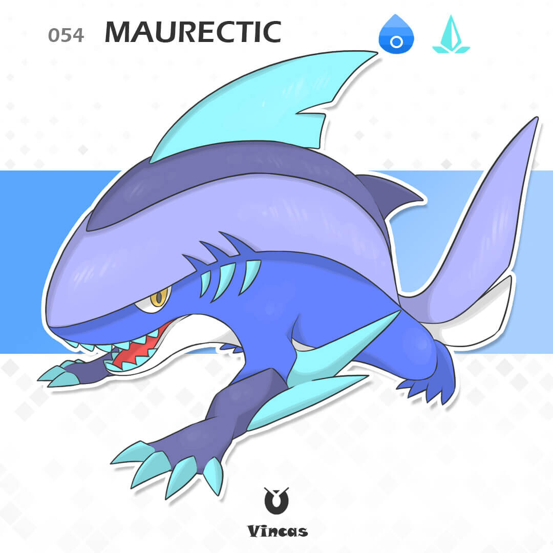 ArtStation - Fakemon 054 - MAURECTIC