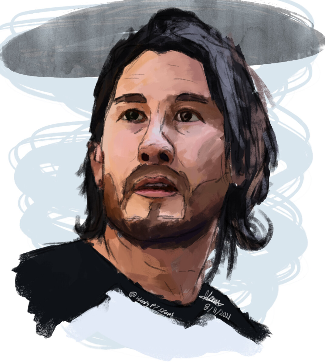 Markiplier With Long Hair