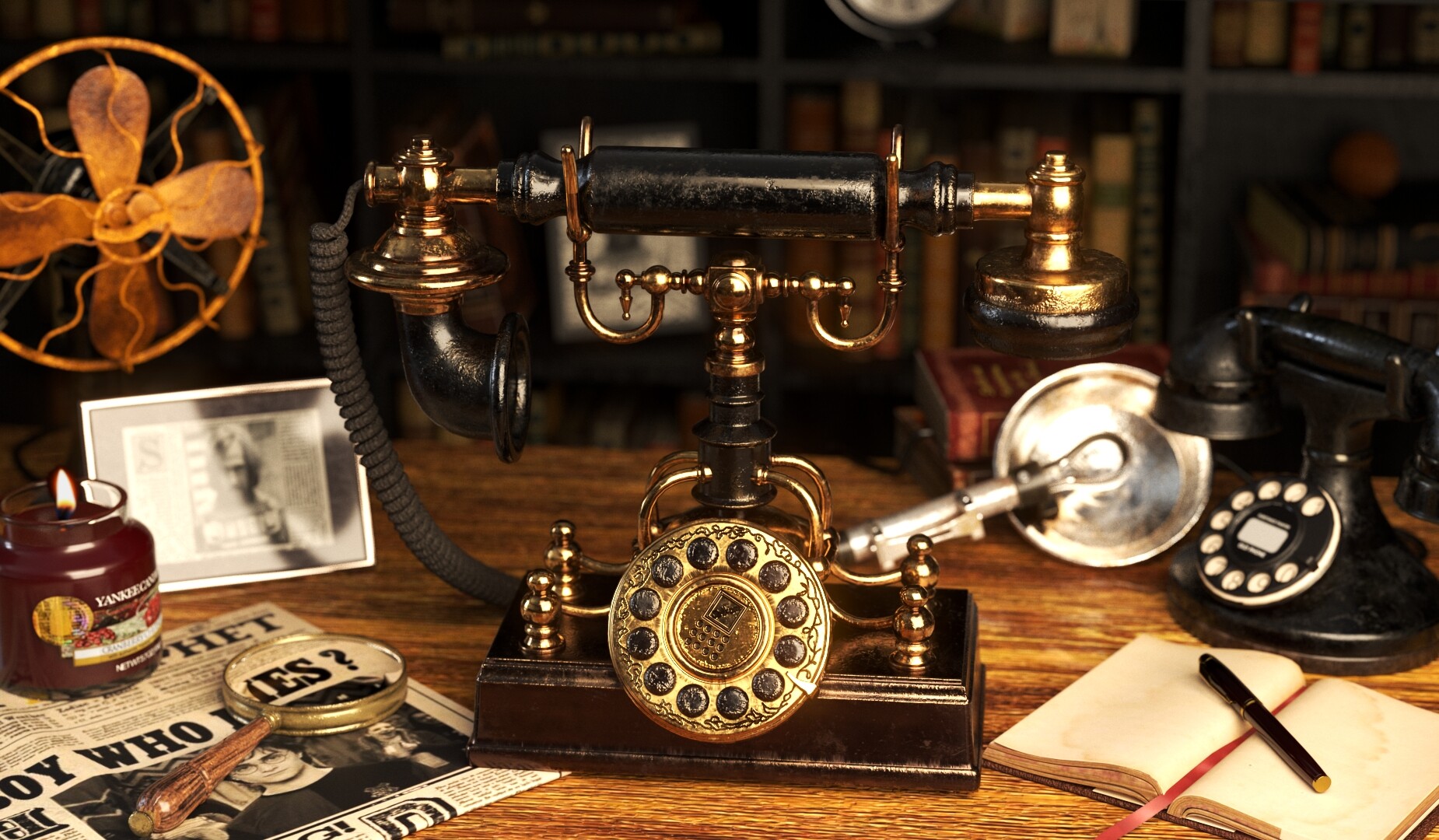 ArtStation - Old Phone