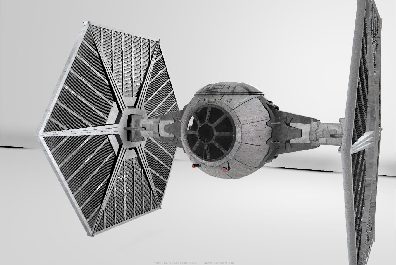 ArtStation - Imperial TIE Fighter