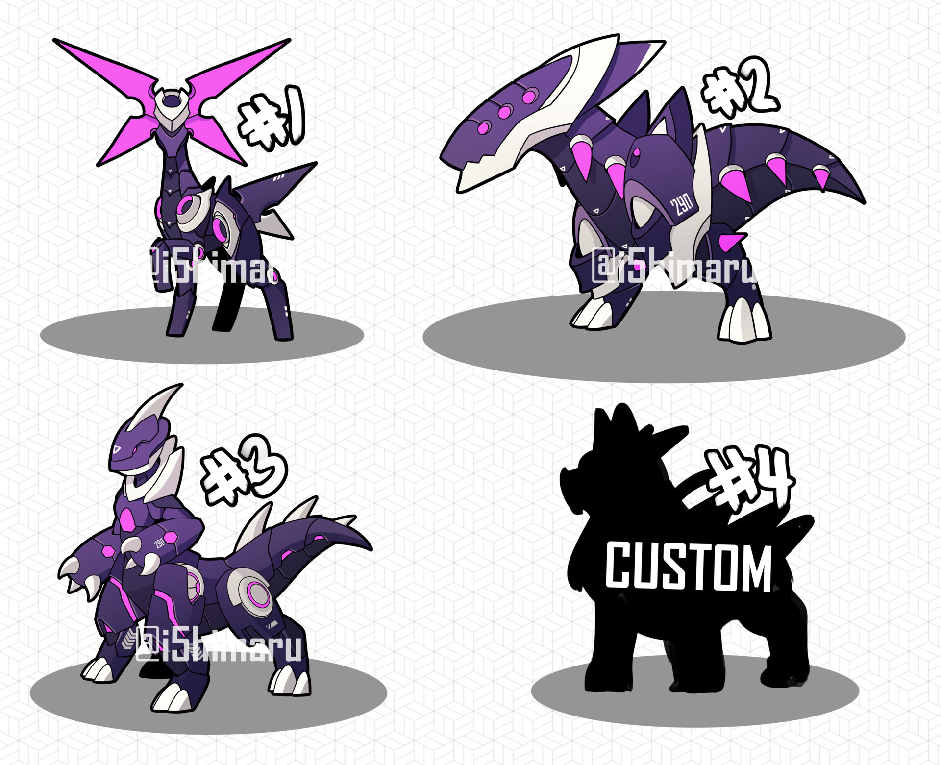 ArtStation - Adopt 290 : Mechamon LVIII