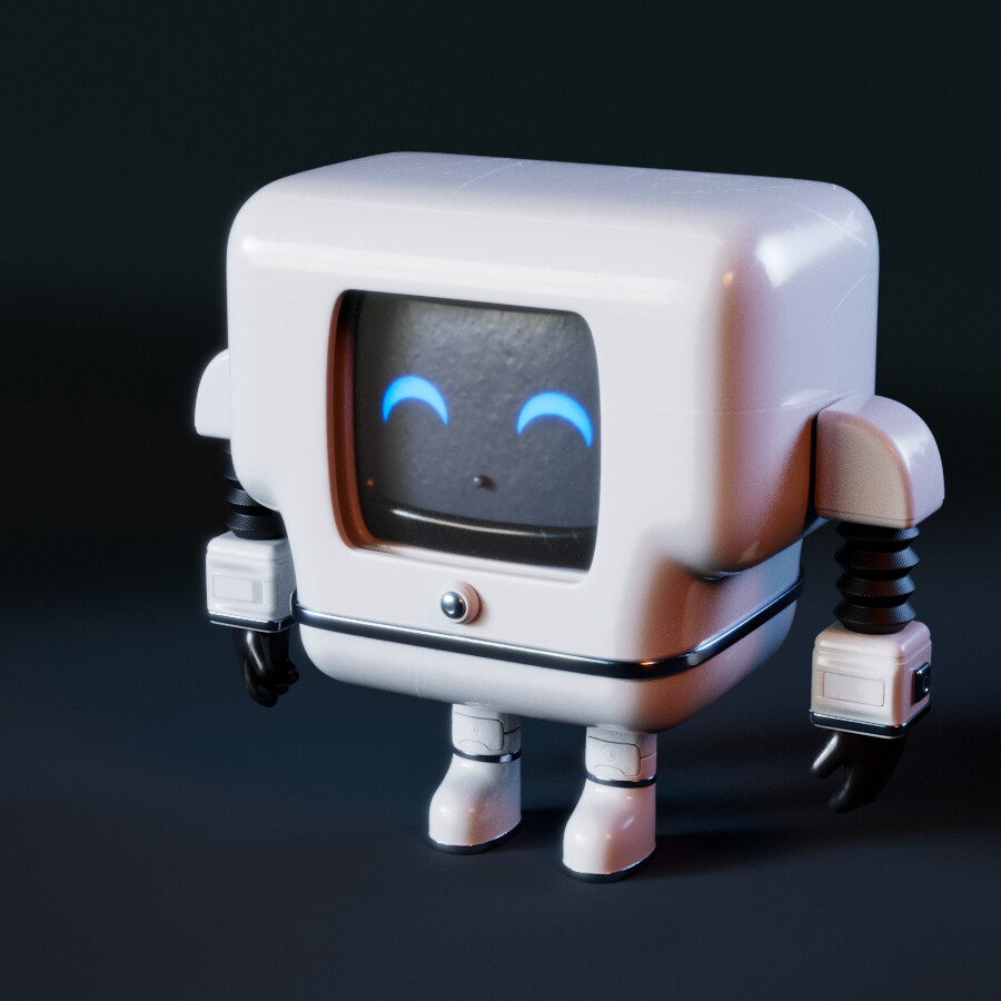 ArtStation - Cute robot