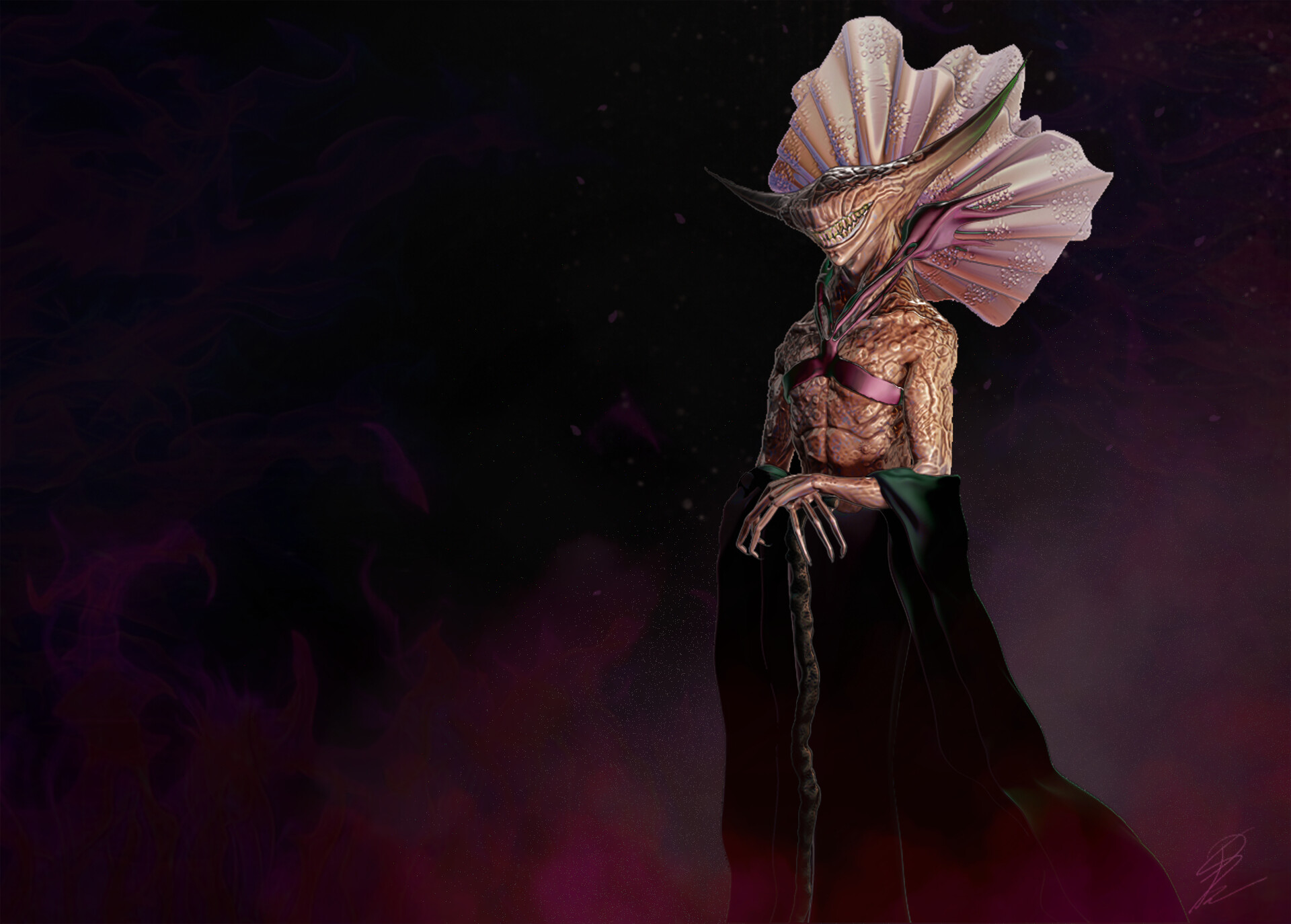 ArtStation - Deceit 3D model [Concept By: YIN ZHE], Paco Sikora