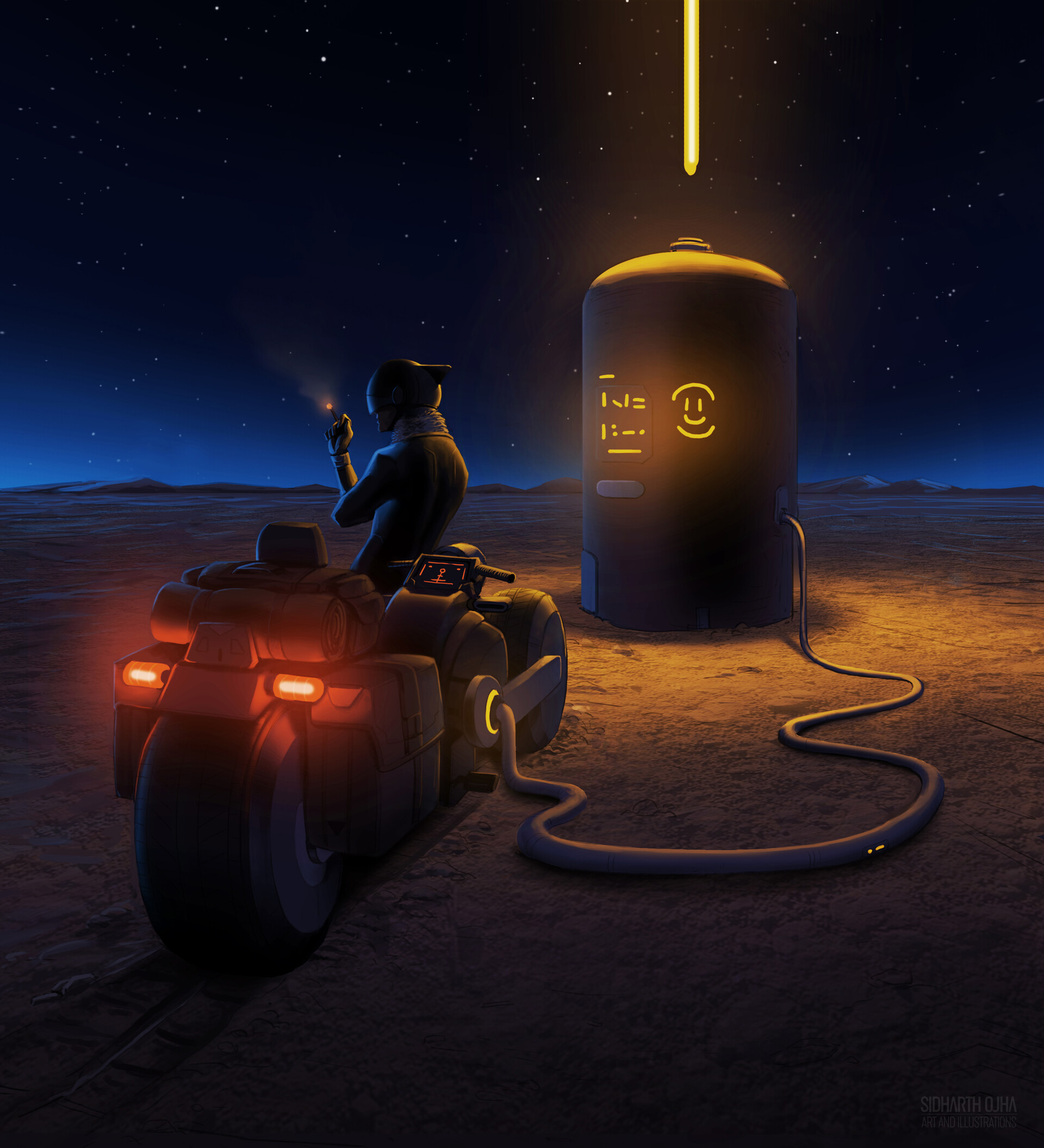 ArtStation - Night Ride