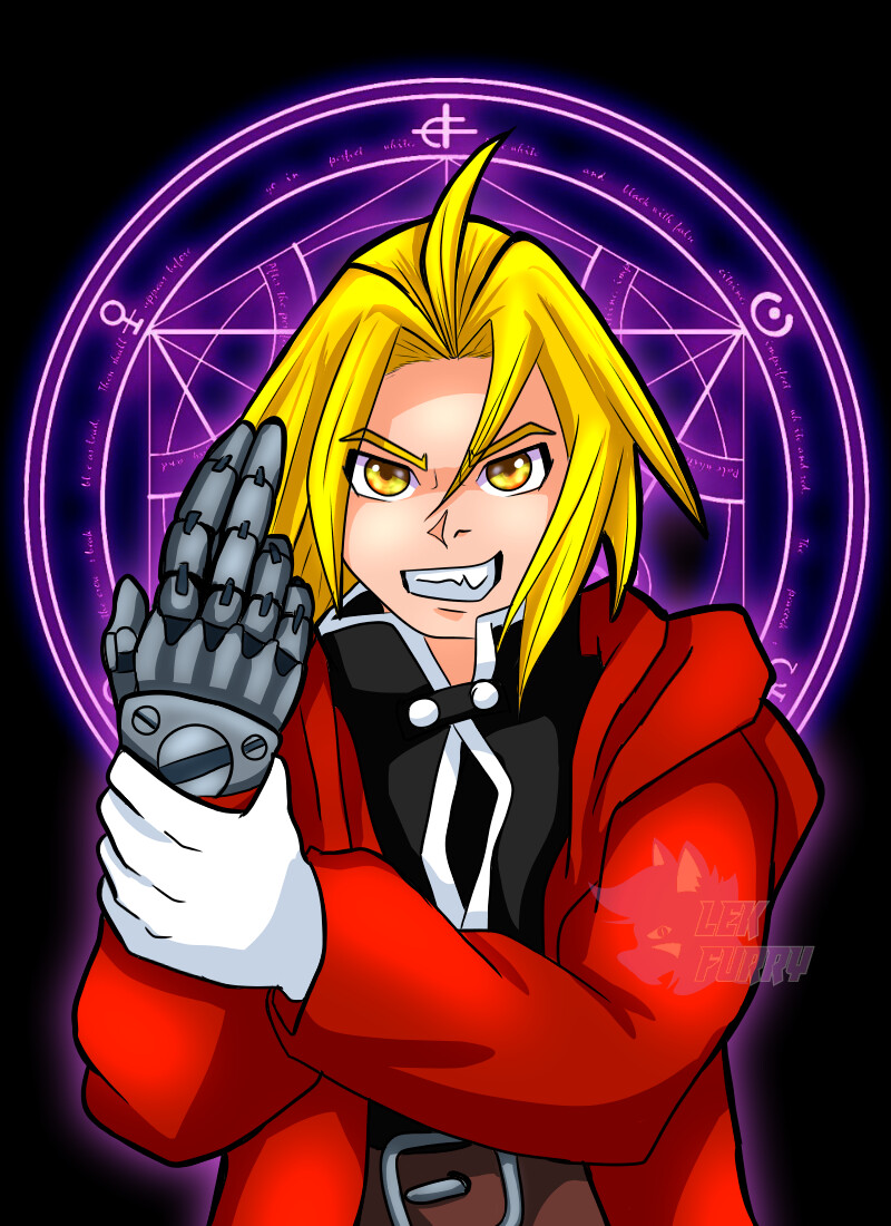 ArtStation - Edward Elric - Fanart